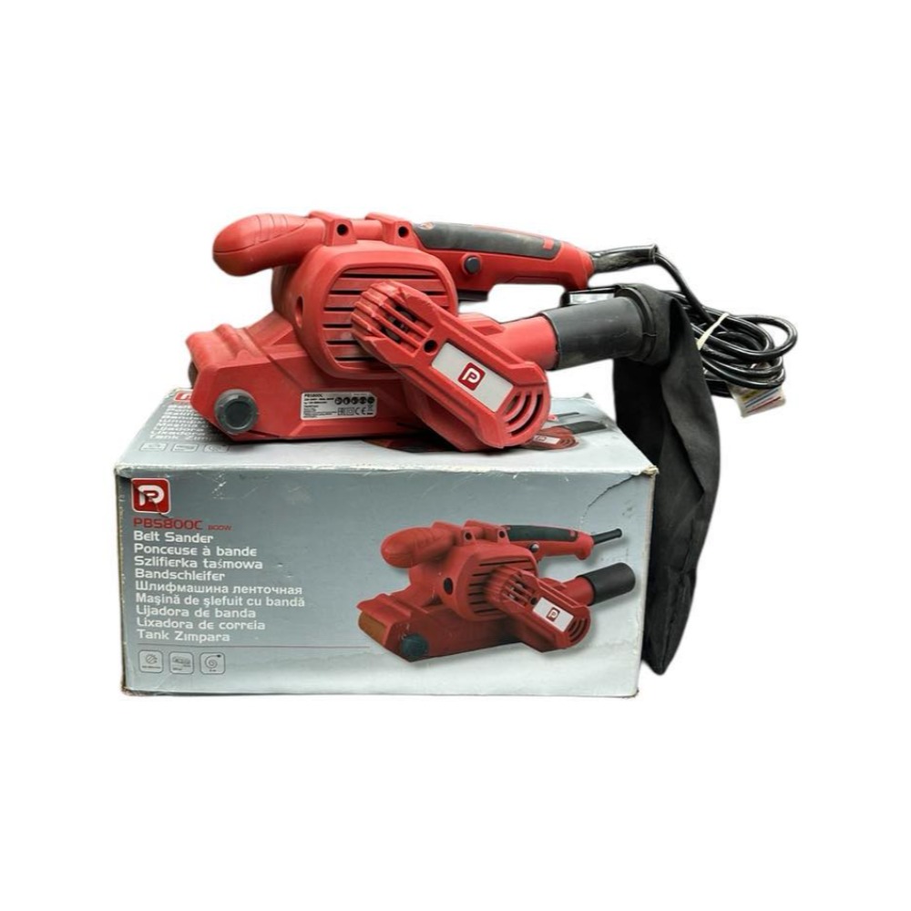 Pre-owned Performance Power 800w Belt Sander PBS800C - Boxed - Own4Less